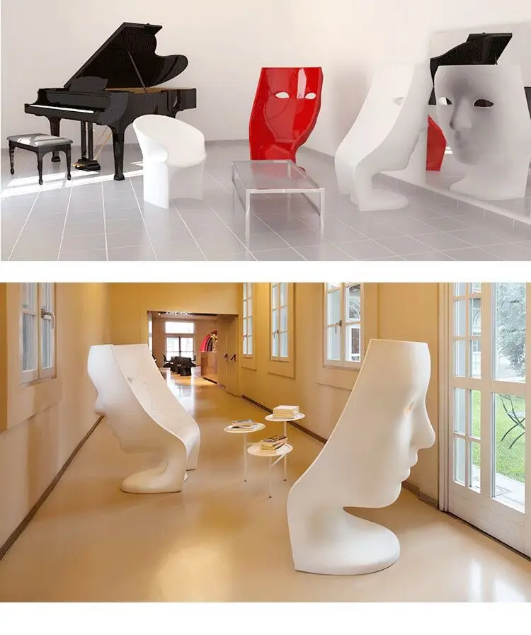 Modische Freizeit Stilvolle Nemo Gesicht Fiberglas Maske Stuhl - Buy ...