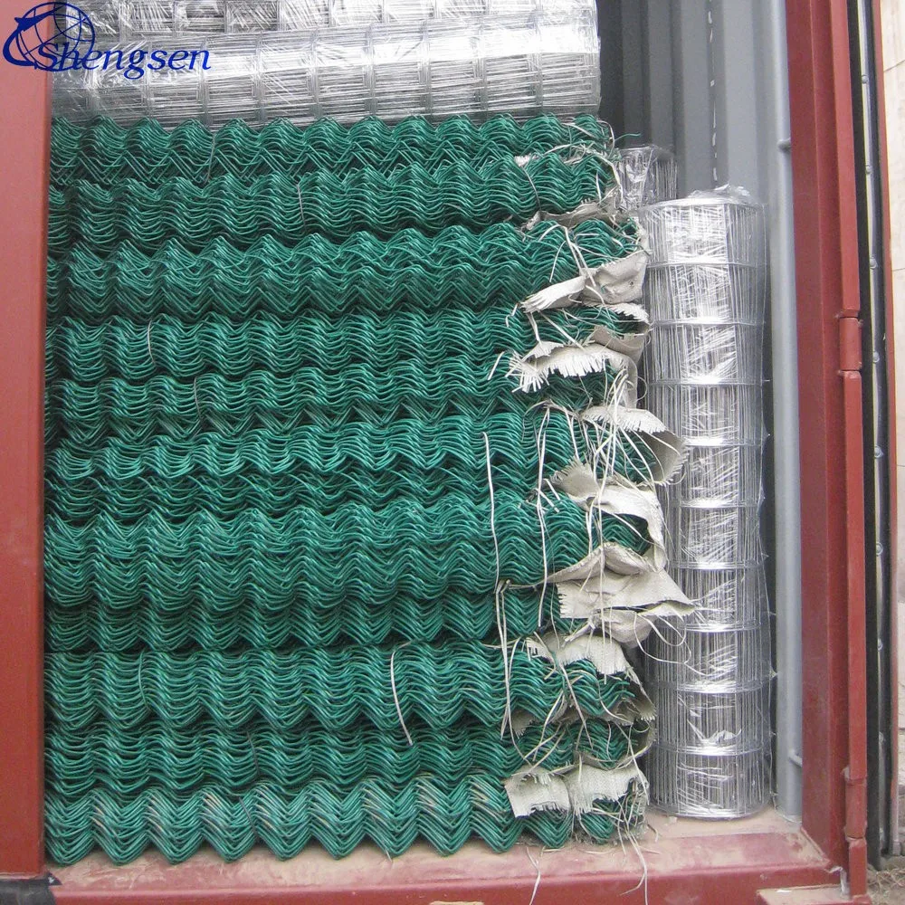 Mini Mesh Pvc Chain Link Fence Roll With 50ft Length - Buy Chain Link ...