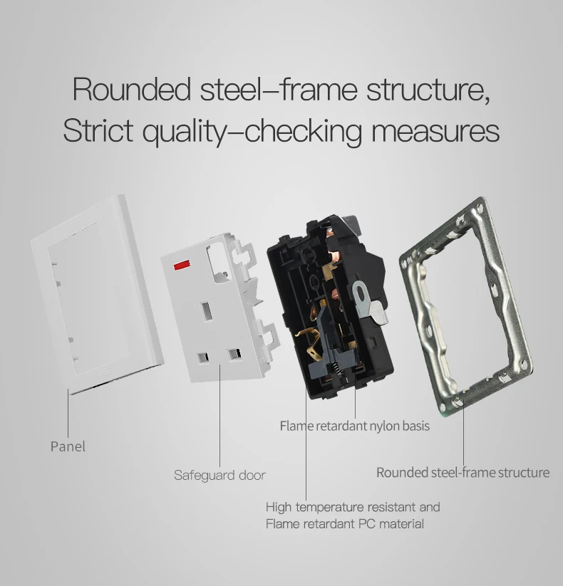 Safety Multi Function Home Switch Socket 220v Multi Plug Socket - Buy ...