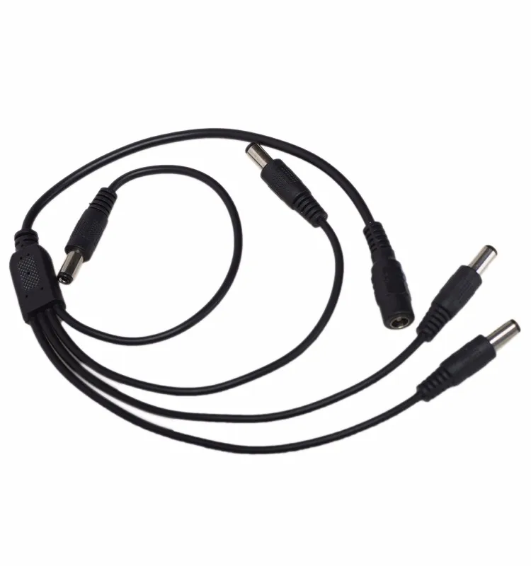 12v Dc Power Extension Splitter Cable 5.5x2.1 Male Connector Dc Power ...