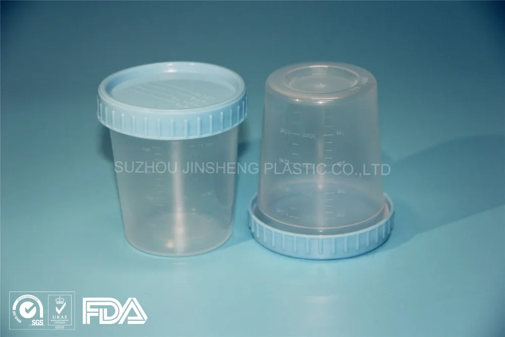 Medical Disposable 4oz Pp Specimen Container With Lid - Buy Specimen ...
