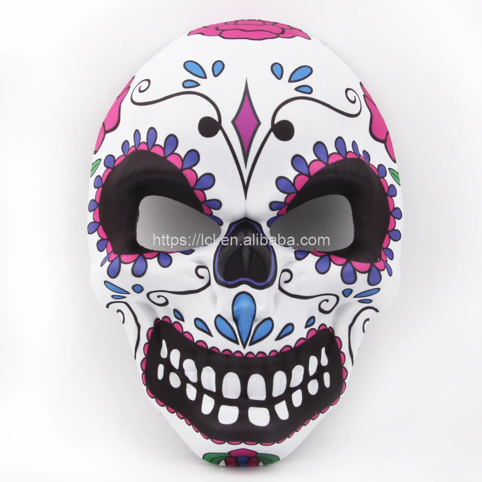 Halloween EVA 3D Scary Full Face Skulls Mask for Parties