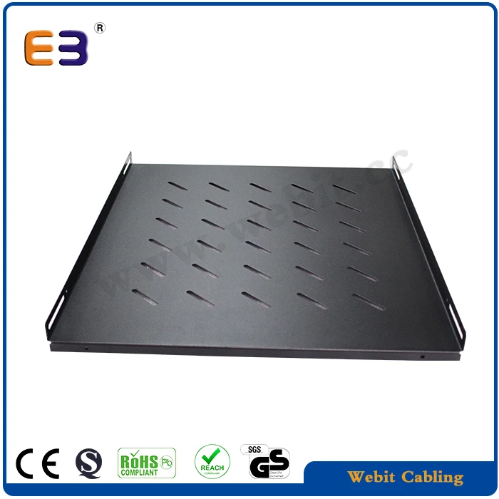 19 Inch 4 Posts 1u Rackmount Network Cabinet Fixed Shelf - Buy Fixed ...