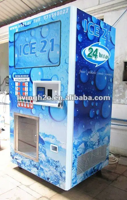Outdoor Self-service Ice Vending Making Machine Automatic Ice Vending ...