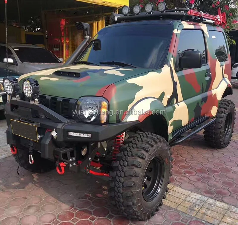 Front Led Winch Bumper Guard For Japan Suzuki Jimny Accessories - Buy ...