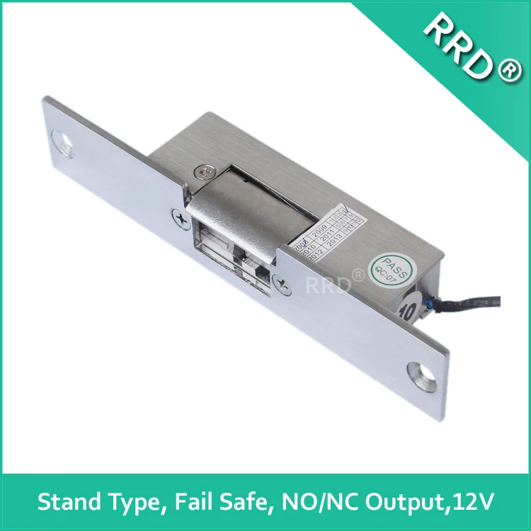 Hot Sale Stainless Steel Electric Door Lock Strike Plate For Frameless ...