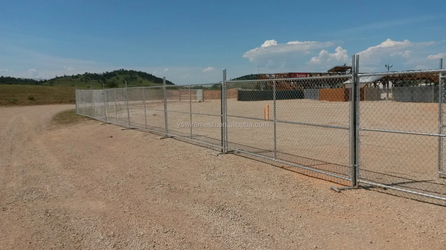 Usa Popular Galvanized Removable Chain Link Temporary Fence Panels ...