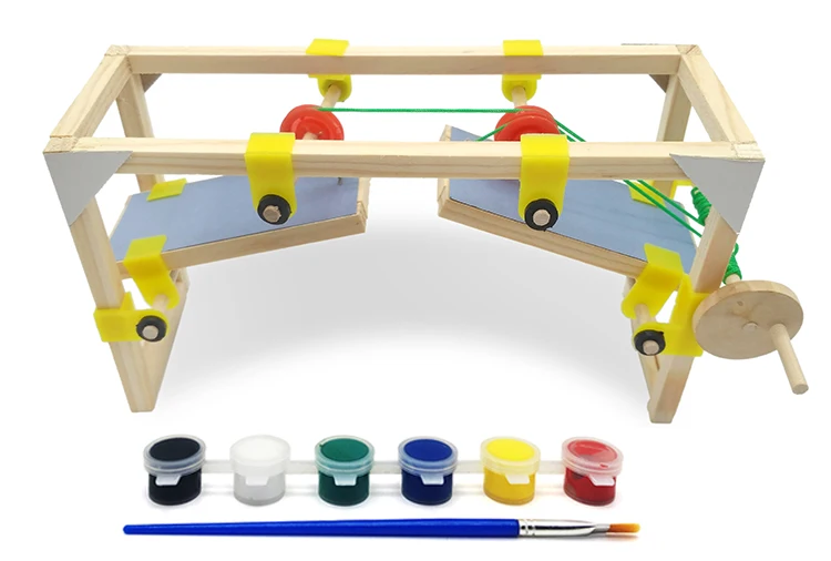 Wooden Moving Drawbridge Easy Kids Educational Toys - Buy Kids ...