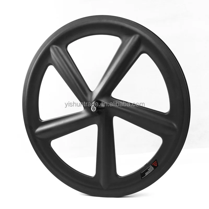 2015 Yishunbike 700c Road Bike Full 3k Finish 66mm Depth 5 Spoke Carbon ...