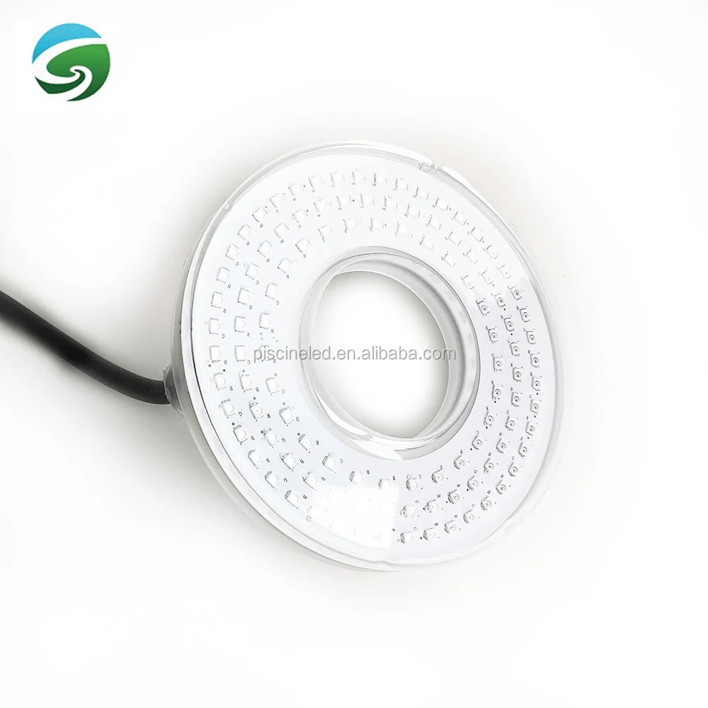 IP68 Waterproof Resin Filled Donut Light LED Fountain Nozzle Light