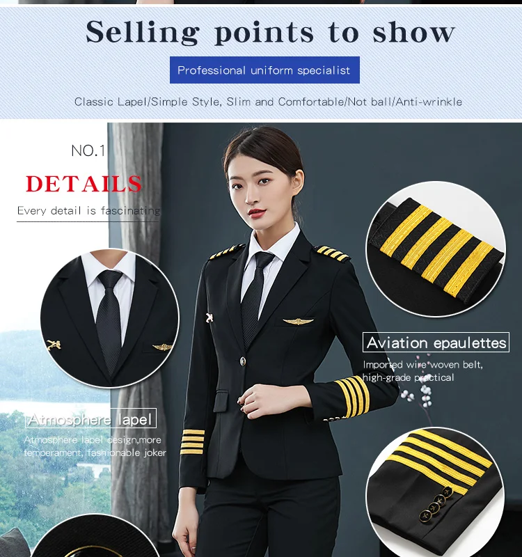 Shop Our Collection of Women’s Pilot Uniforms for Airlines