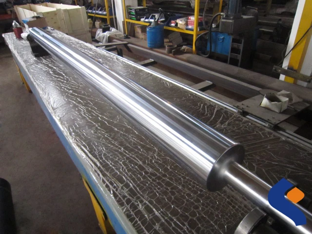 Oem Large Solid Steel Shaft Rollers - Buy Solid Steel Shaft Rollers ...