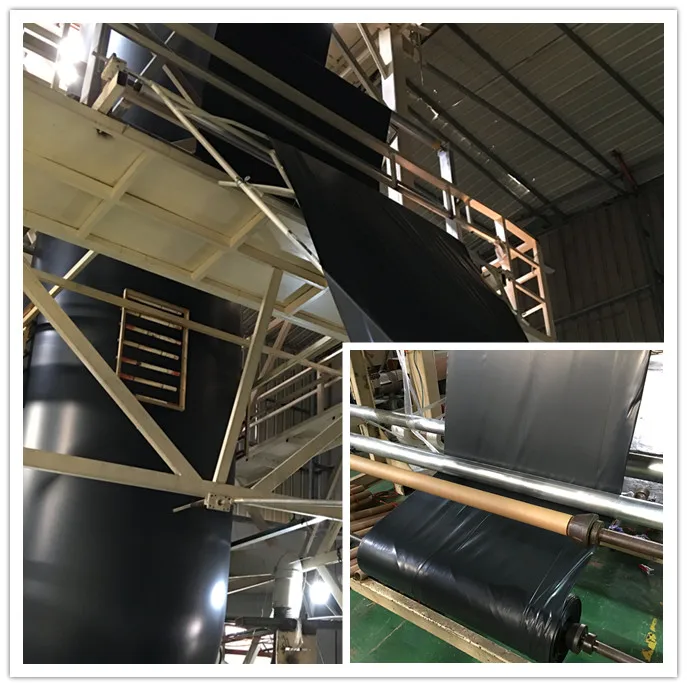 6mil Clear/black Construction Plastic Poly Sheet Used For Vapor Barrier ...