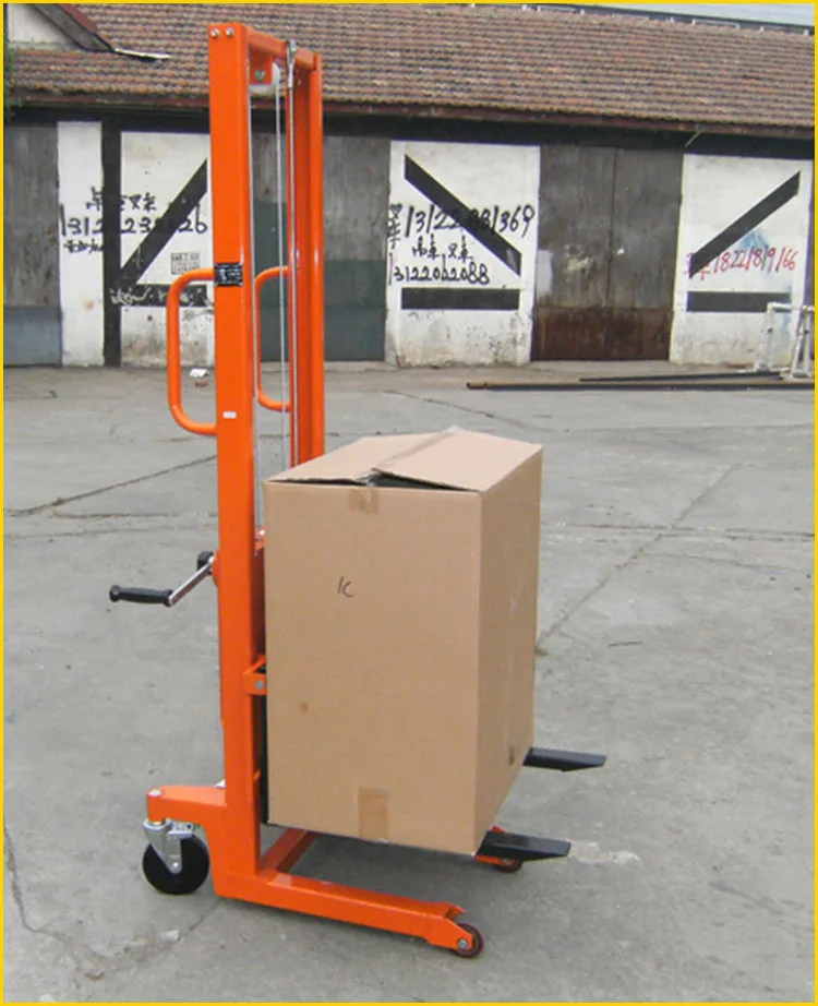 SINOLIFT LS350 Hand Winch Stacker - 350KG Lifting Capacity