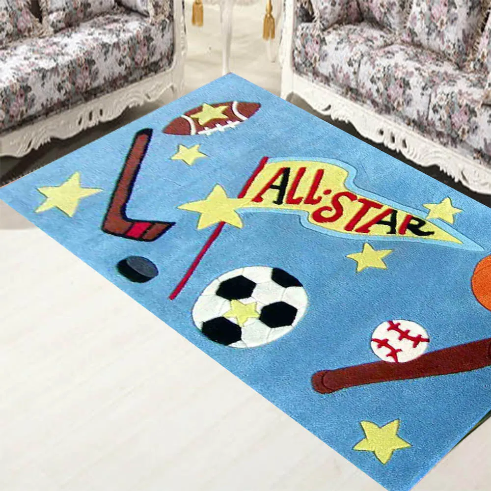 Kids Cartoon Bedroom Lovely Play Rug Carpet Tiles - Buy Cartoon Rugs ...