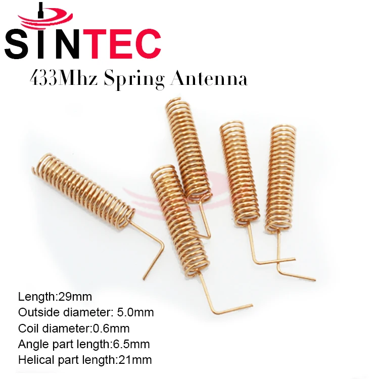 Factory Direct Sale 433m Spring Antenna Copper Built-in Mount Pcb ...