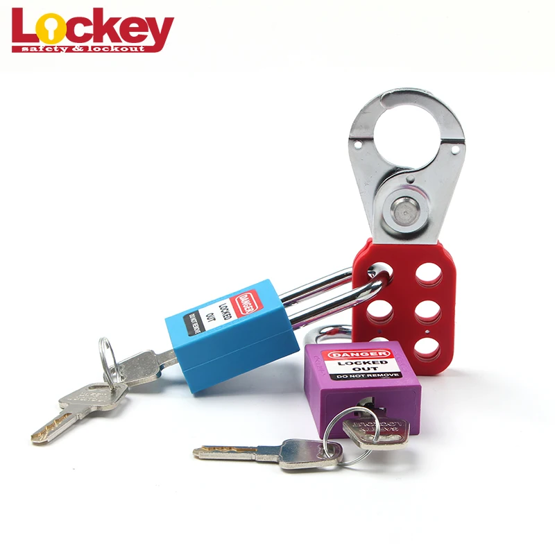 Best Quality Master Steel Lockout Safety Hasps - 6 Lock Red Loto Lockout