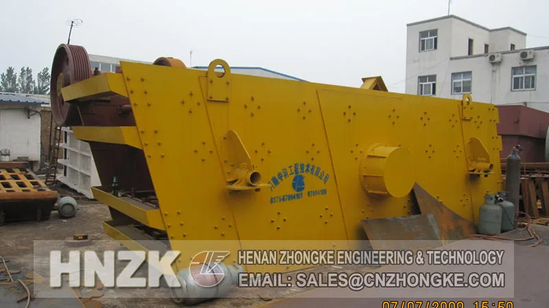 Small Gravel And Sand Vibration Mechanical Shaker Separator Linear ...
