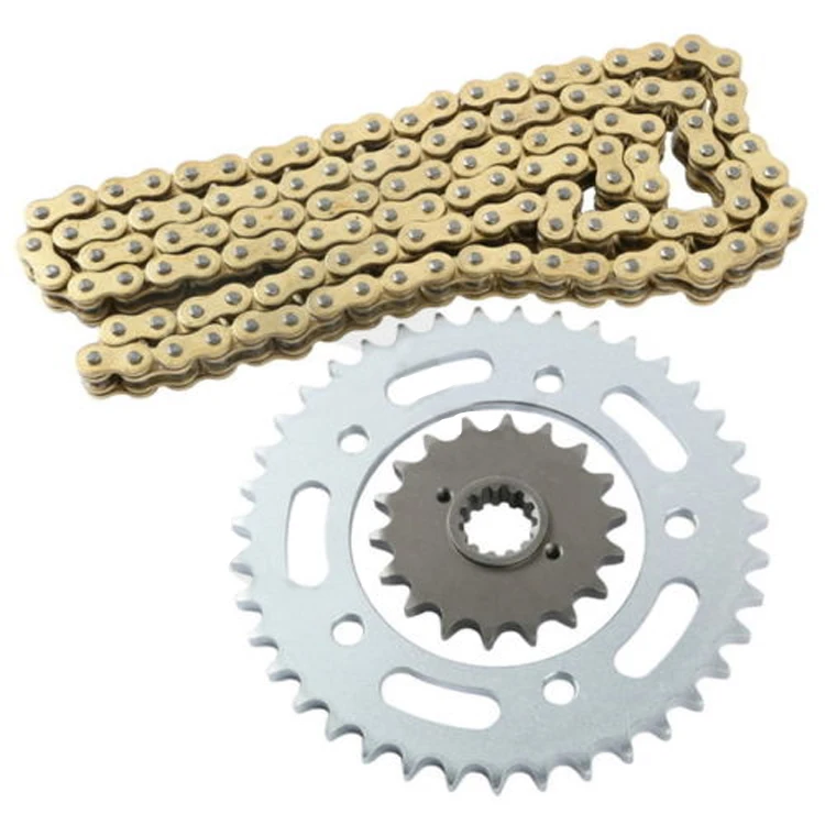 Custom CB 1300 Steel Chain and Sprocket Kit for Honda Motorcycles