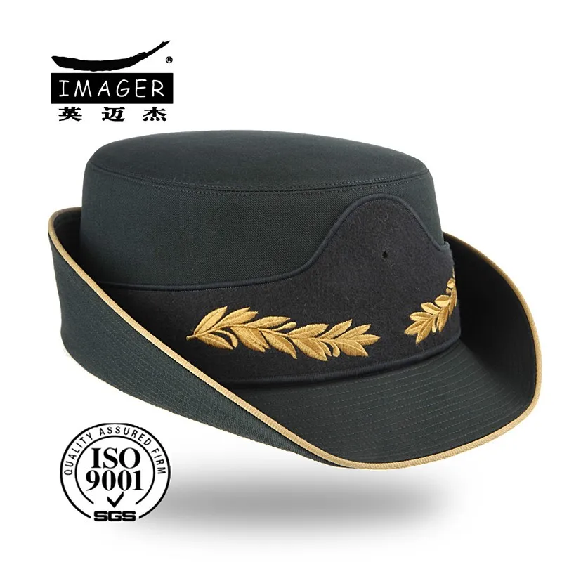 Fitted Military Senior Chief Cap With Back Flap - Buy Fitted Cap,Cap ...