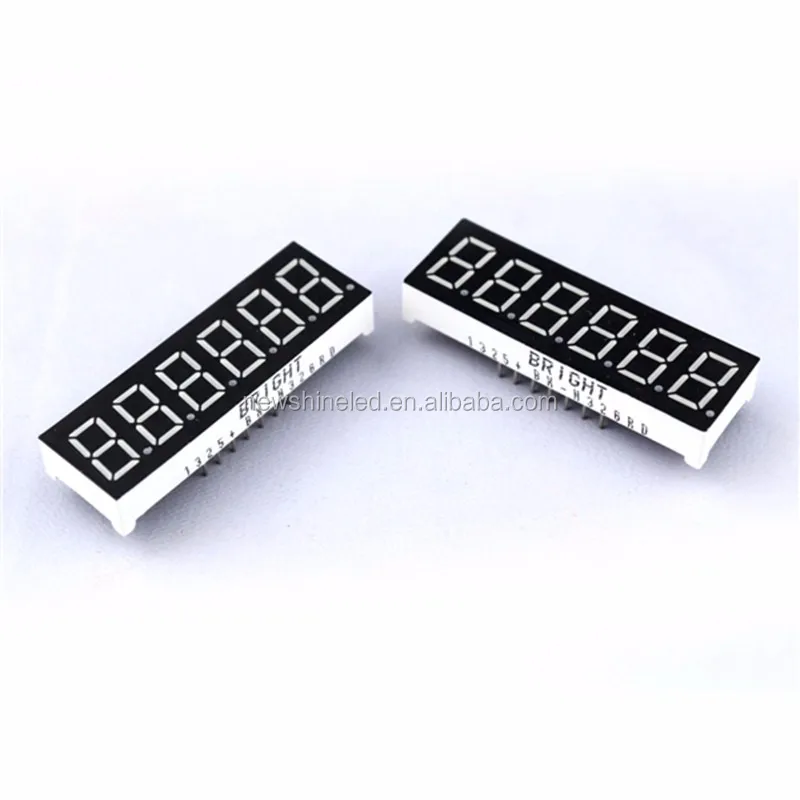 Factory Quality 0.36 Inch 6 7 Segment Display Led Digital Display For ...
