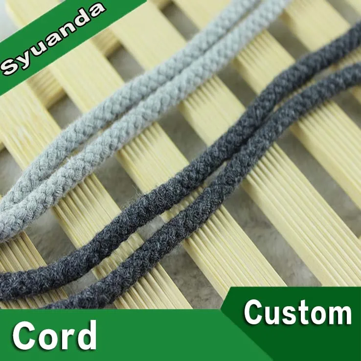Wholesale Braided Wide 10mm Garment Cotton Flat Drawstring Cord - Buy ...