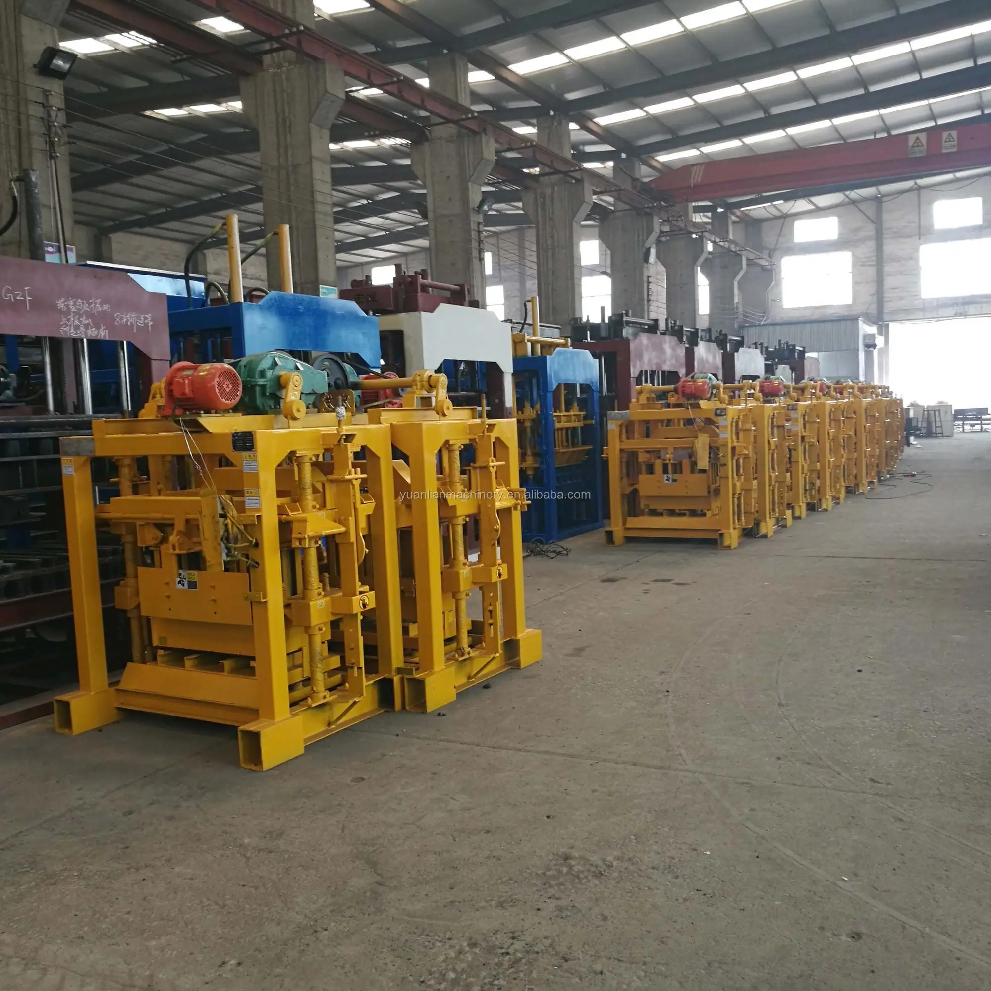Brick Machine For Sale Automatic Slag Brick Making Machine Qtj4-40b2 ...