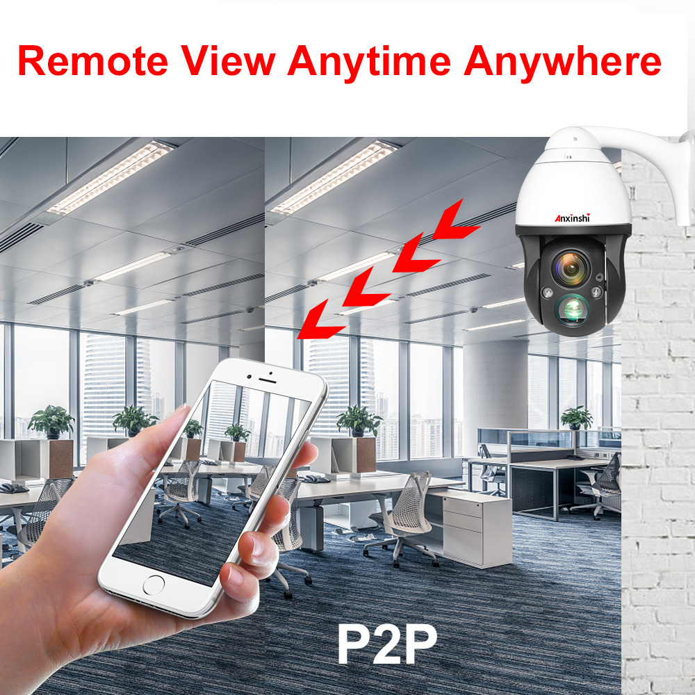 4K 8.0MP 36X Synchro Zoom Laser Network PTZ Camera - CTC Defog Technology