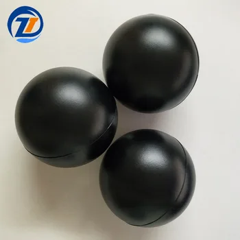 4" Hdpe Plastic Floating Hollow Ball Hdpe Plastic Hollow Black Shading ...