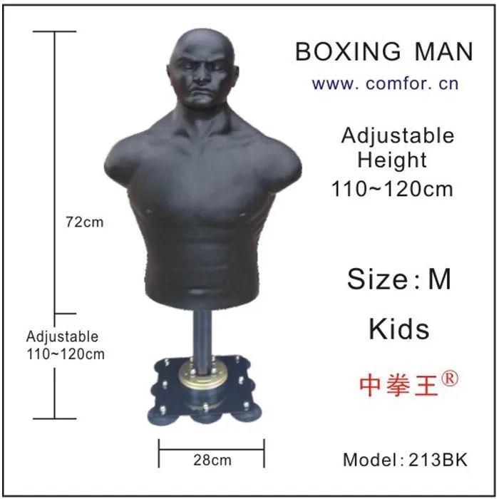 Adjustable Height Boxing Sandbag Mini Punching Bag Punching Dummy For ...