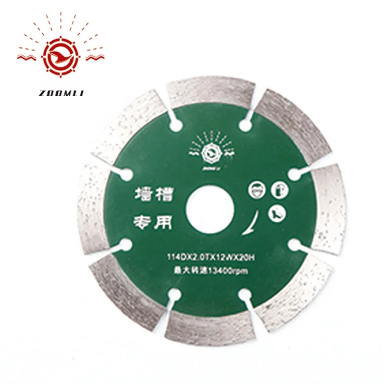 Top Sell Wall Groove Cutting Disc Diamond Blade For Concrete Saw Blade ...