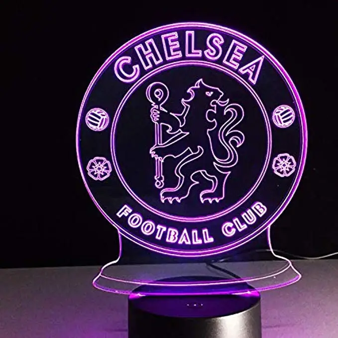 Liverpool Fc Football Club 3d Optical Illusion Led Lamps Night Light ...