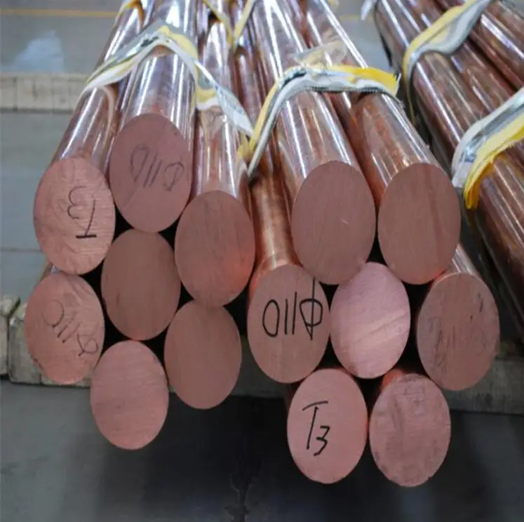 C12200 / C11000 / C12000 Copper Round Bar 8mm Ground Rod