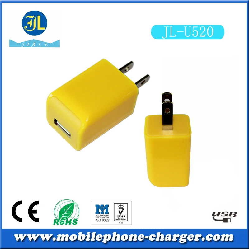 Portable Mini Usb Phone 5V 2A Home Us Plug Phone Dual Usb Port Mobile ...