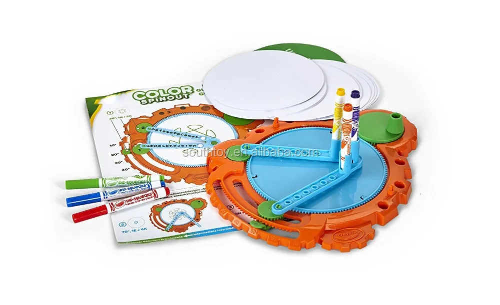 Large Spirograph Art Chalk Set for Outdoor Fun & Creativity