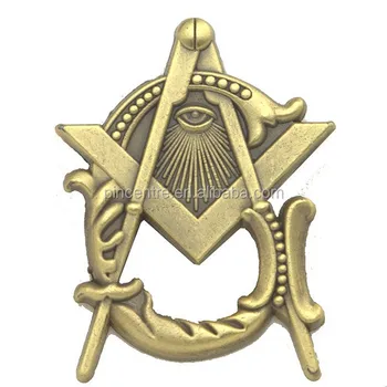 Antique Cut Out All Seeing Eye Masonic Lapel Pin - Buy Antique Lapel ...