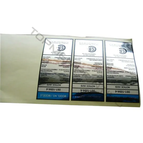 Adhesive Cell Phone Battery Labels/laptop Battery Stickers - Buy ...