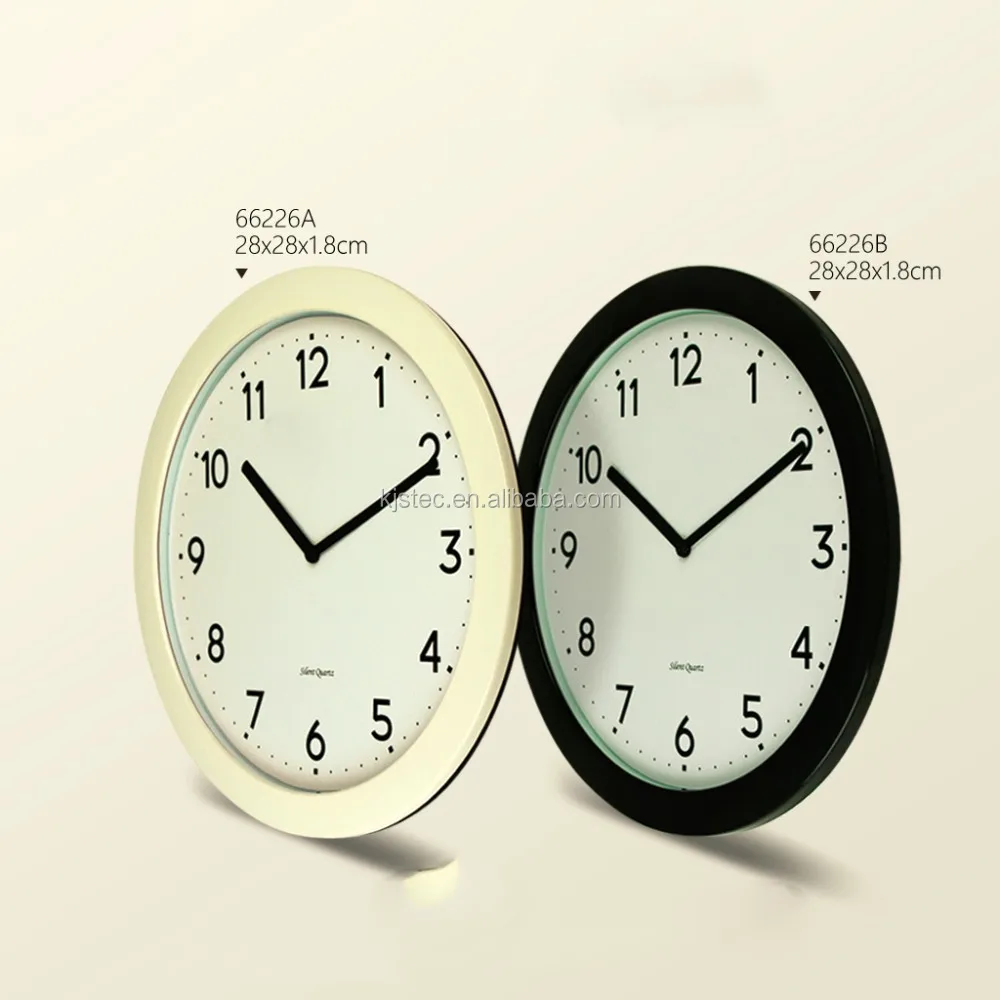 Simple Super Slim Plastic Wall Clock Ultra Thin Wall Clock| Alibaba.com