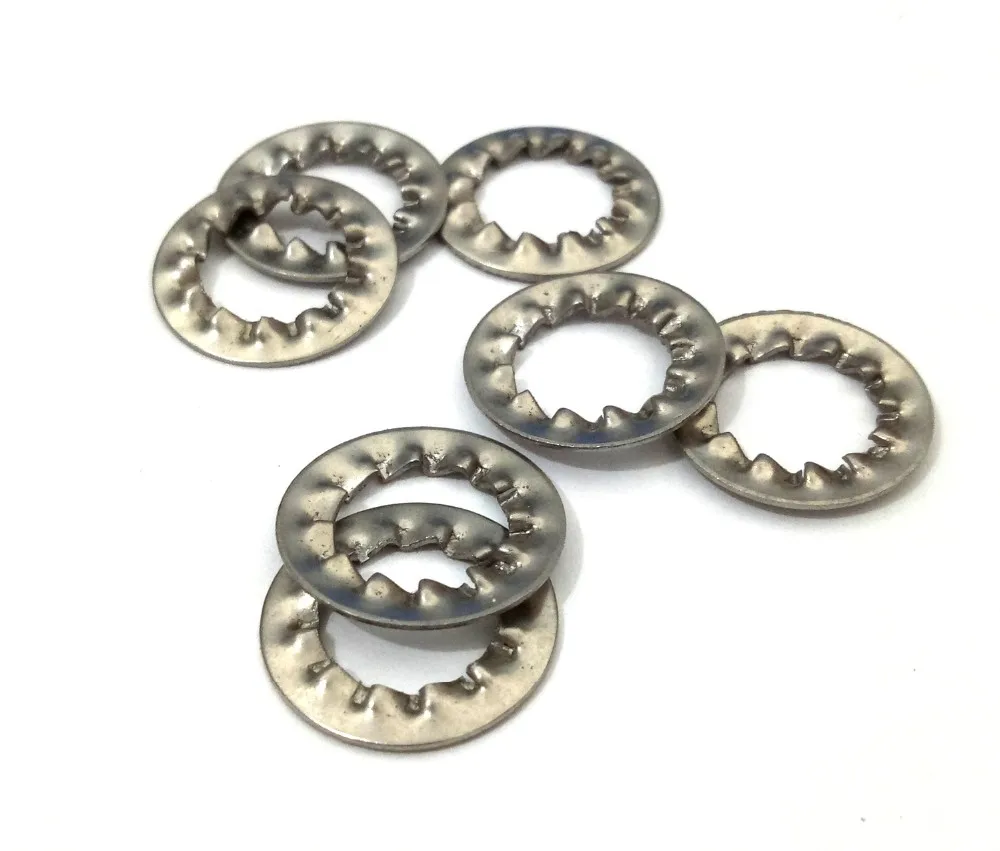 M3 - M30 Stainless Steel 304 Din 6798 Type J Serrated Lock Washers With ...
