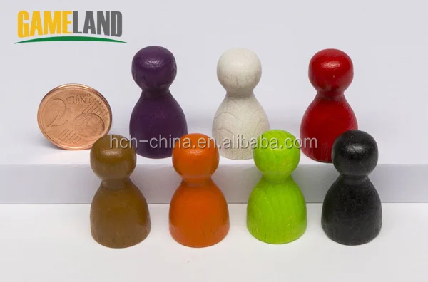 Custom Wooden Board Game Pieces Wooden Board Game Pawns - Buy Wood ...