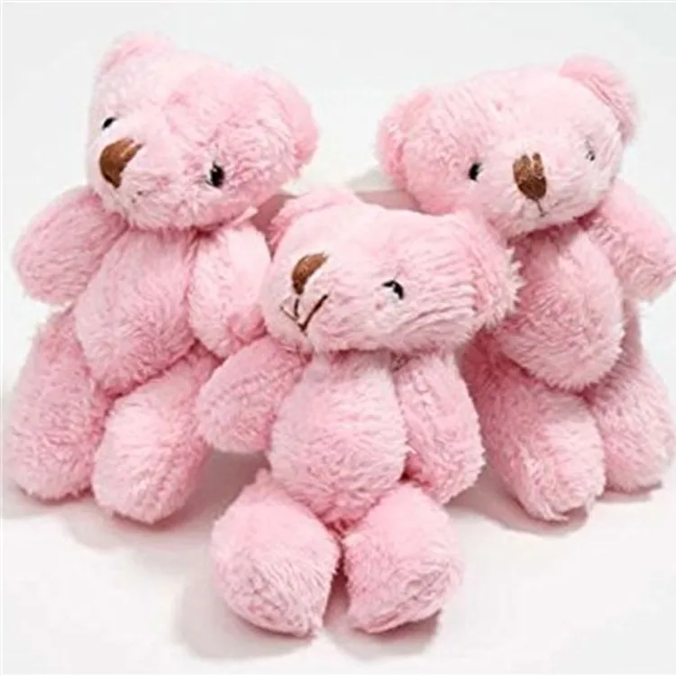 Red Mini Teddy Bear With Movable Arms And Legs - Buy Teddy Bear With ...