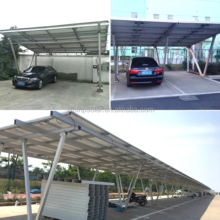 Wholesale Car Parking Shed DIY Solar Carport in Stock