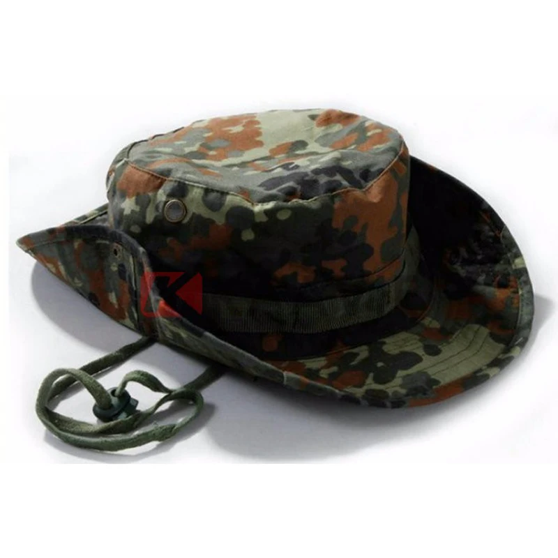 Vietnam Camo Tactical Boonie Bucket Caps Custom Army Camouflage ...