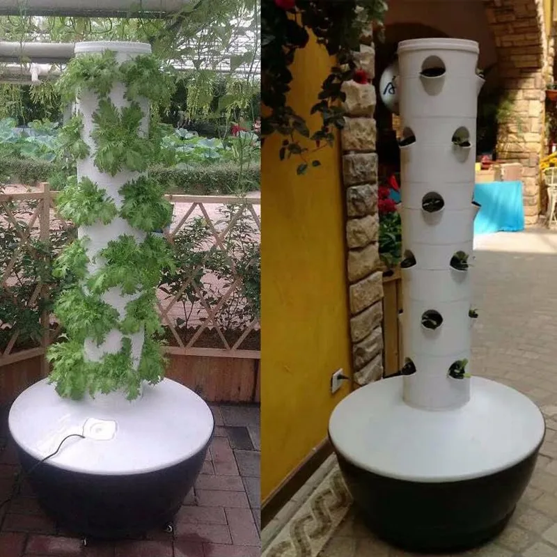 Indoor Vertical Hydroponic Garden Kit - Eco-Friendly & Durable
