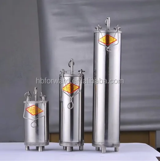 Stainless Steel Sampling Bottles - Reliable Oil Samplers