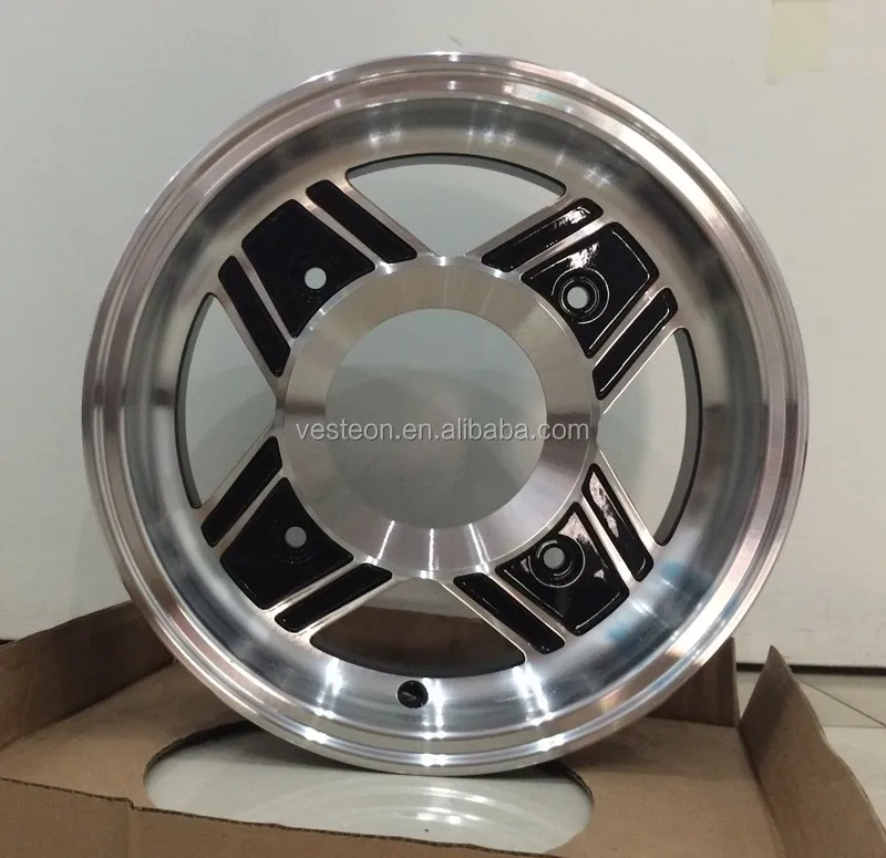 Classic Design Pcd 4*190 Black Chrome 12 Inch Car Alloy Wheels - Buy 12 ...