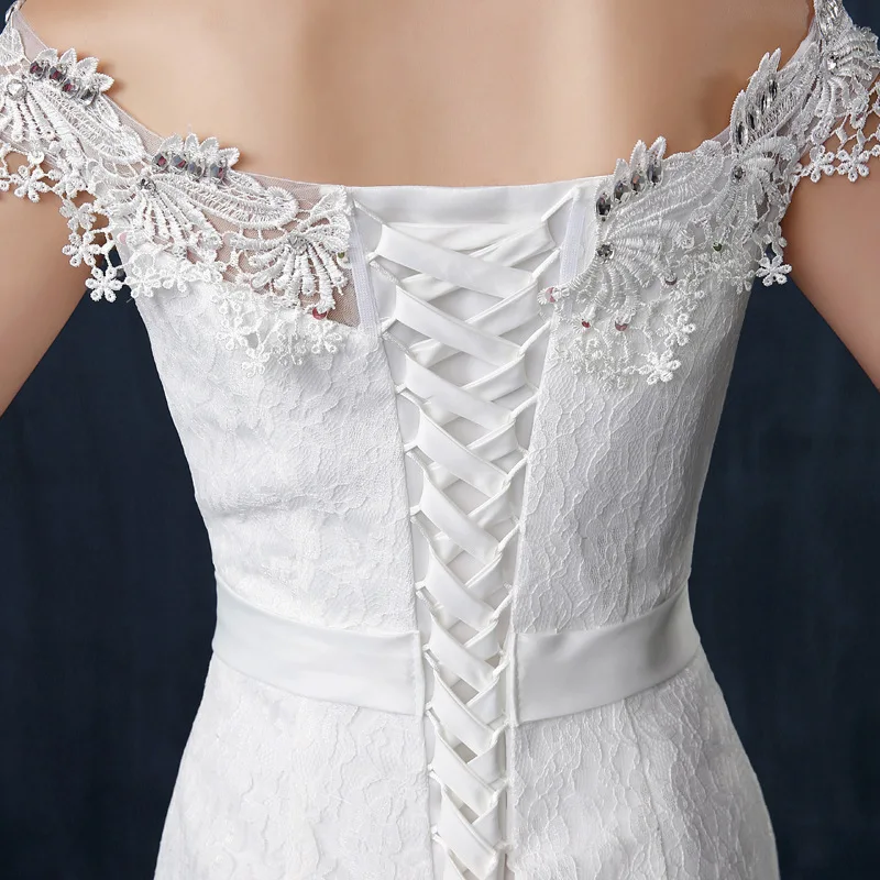 2016 Latest Design Slimming Fish Tail Wedding Dress Bridal Gown - Buy ...