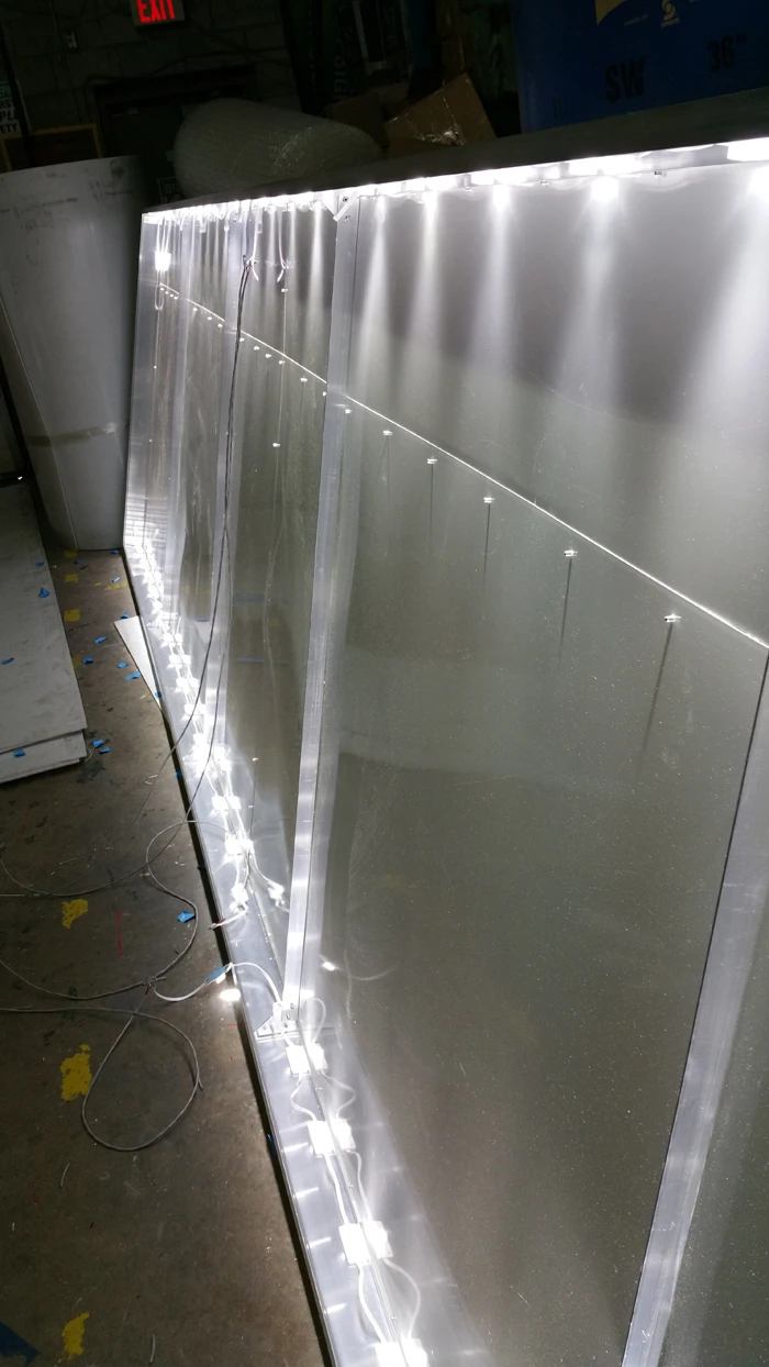 120lm 24v Light Box Led Bar Nichia Led 24v Edge Led Bar For Double ...