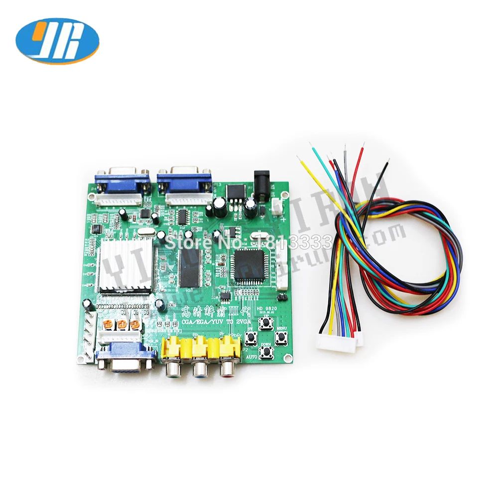 Professional Factory Rgb To Vga / Cga To Vga Converter Board /vga ...