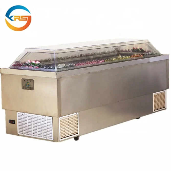 Wooden Crystal Ice Coffin - Buy Crystal Ice Coffin,Funeral Home Ice ...